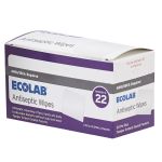 GuestSupply US | Ecolab® Antiseptic Wipes, 1/57 oz Packets, 20 Per Box ...