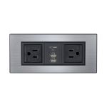 GuestSupply US | TeleAdapt PowerHub TM USB-C, 2 Outlets, 2 USBs ...