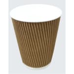 GuestSupply US | Generic Ripple Cup, Wrapped, 12oz