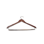 GuestSupply US | Unisex Hanger, Walnut