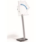 GuestSupply US | Durable Info Sign Tabloid Floor Stand, 11" x 17 ...