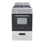 GuestSupply US | Avanti 20" Gas Range, Stainless Steel