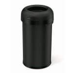 GuestSupply US | Simplehuman 60 Liter Bullet Open Top Trash Can, Heavy ...