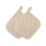 GuestSupply US | Basic Terry Pot Holder, 7x8, 5.45lbs, Natural