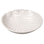 GuestSupply US | Scallop Shell Soap Dish, White