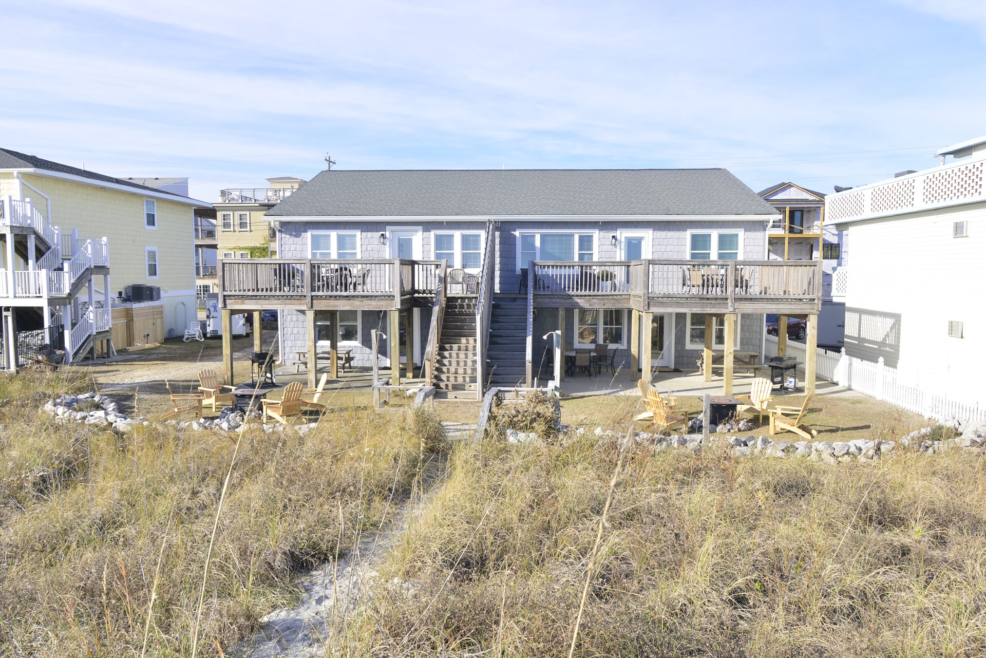 Direct Oceanfront Dream Duplex Ocean and Pier Views