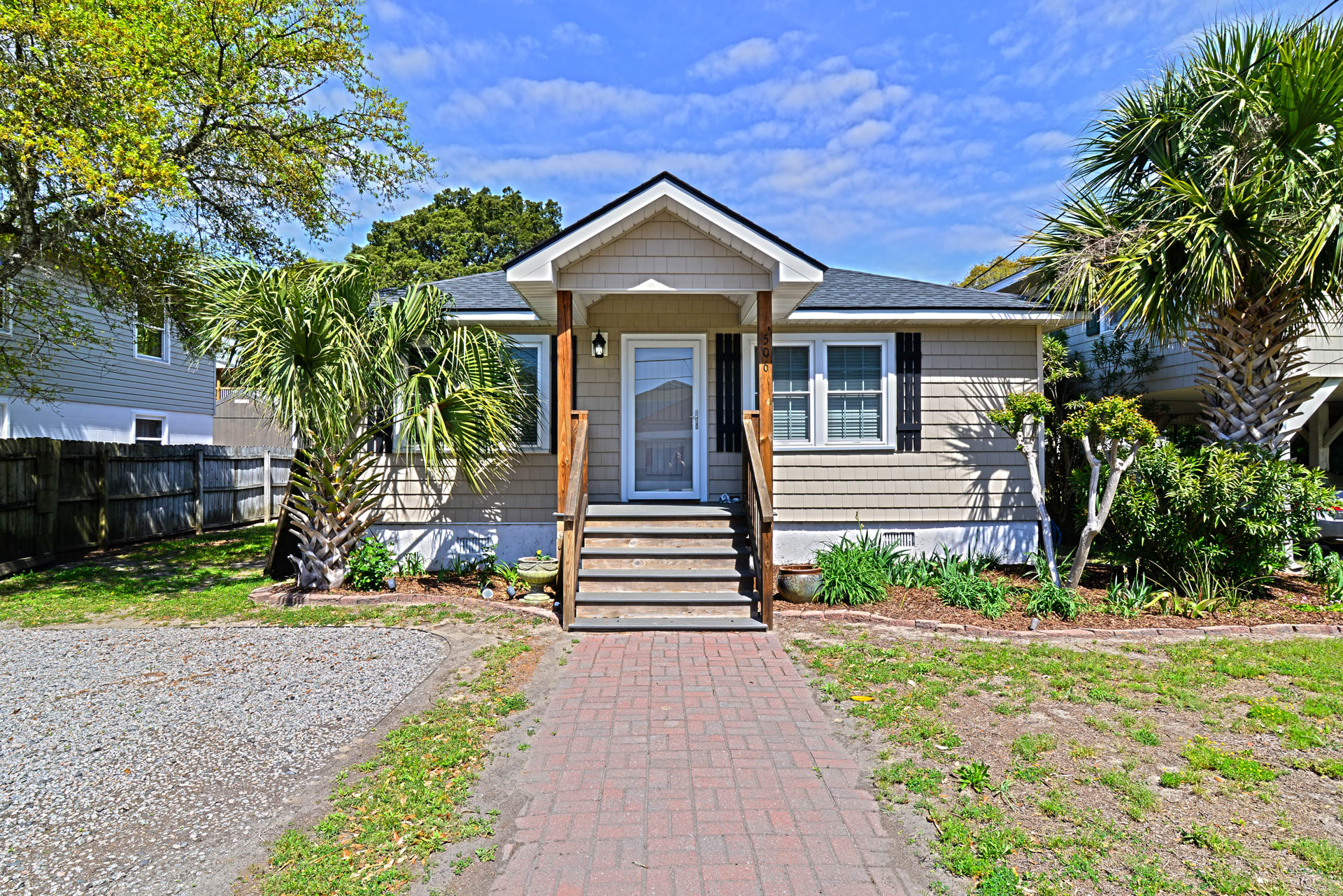 Endless Summer Renovated Home 100 Feet to Beach with Fenced Yard Grill