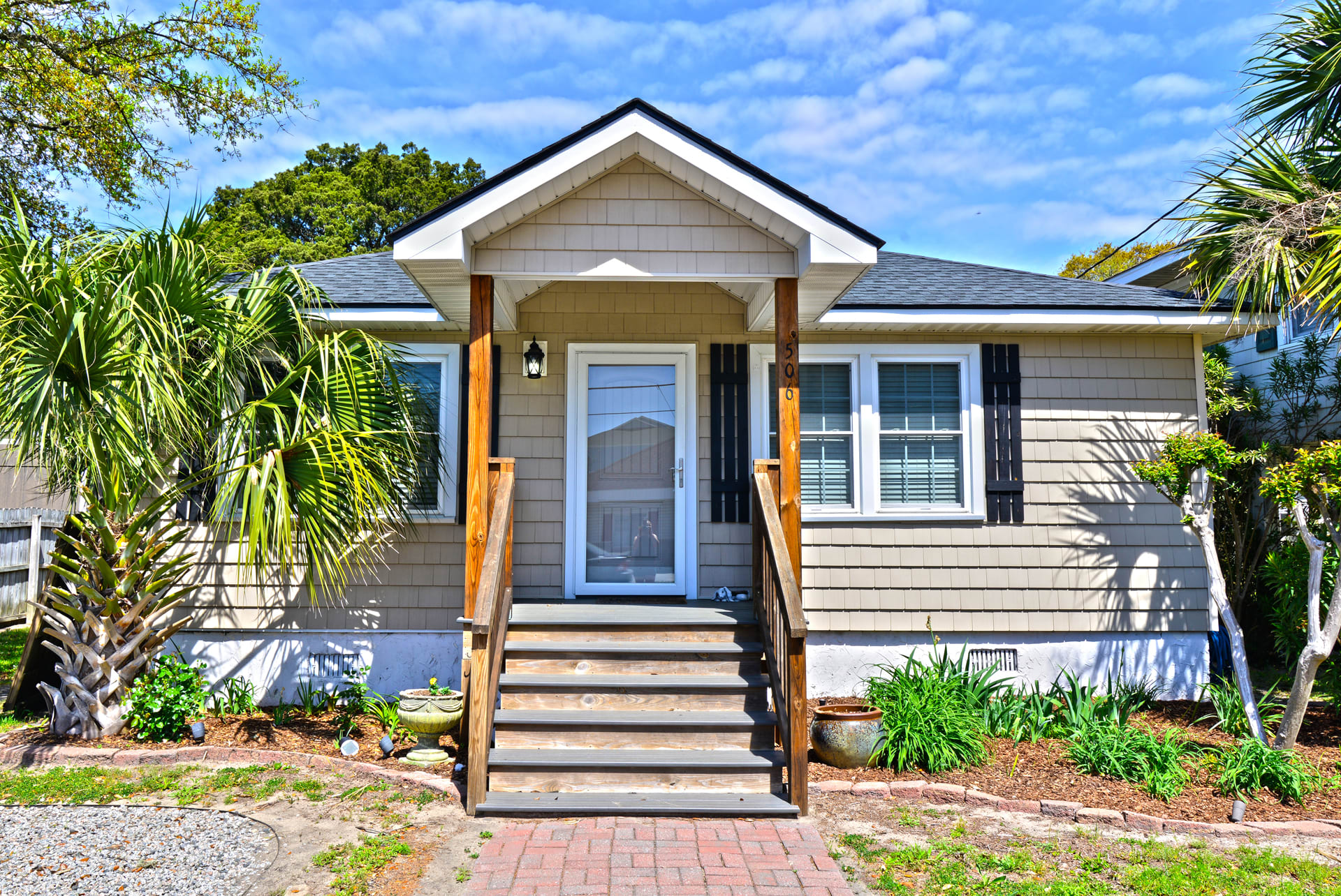 Endless Summer Renovated Home 100 Feet to Beach with Fenced Yard Grill