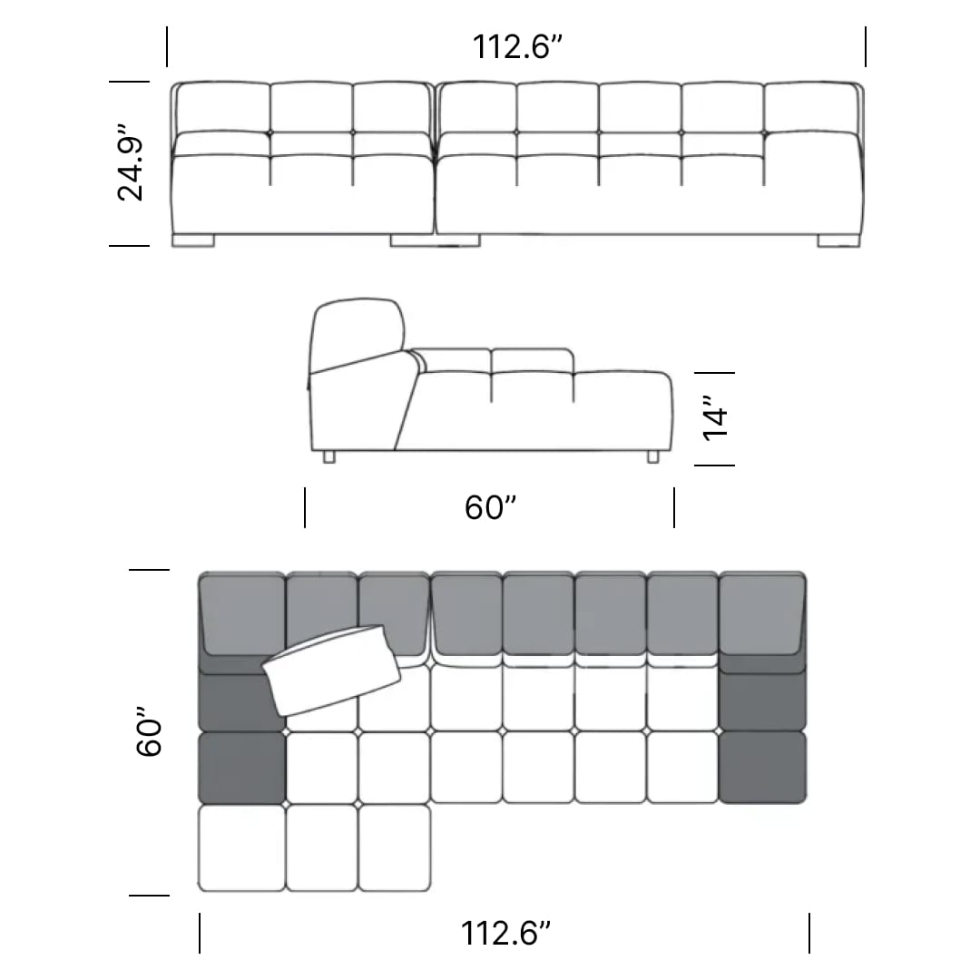 Tufty-Time Modular Sofa | Sohnne®