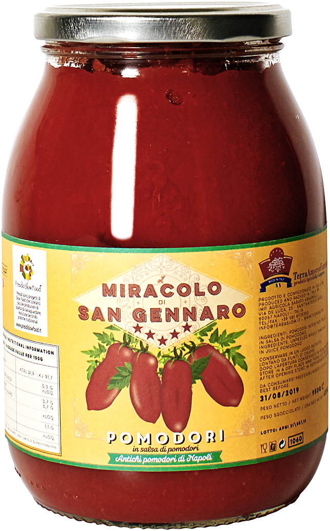 Miracolo di San Gennaro Plum Tomatoes (Pomodori Interi