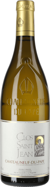 Clos Saint Jean: Chateauneuf du Pape Blanc La Mitrale 2023 - Lobenbergs Gute Weine