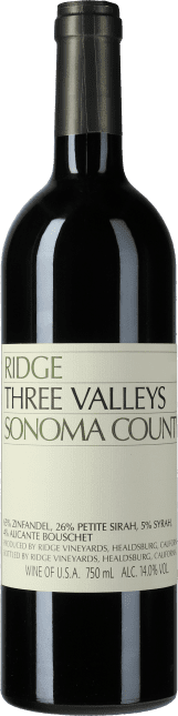 Ridge: Three Valleys 2023 - Lobenbergs Gute Weine