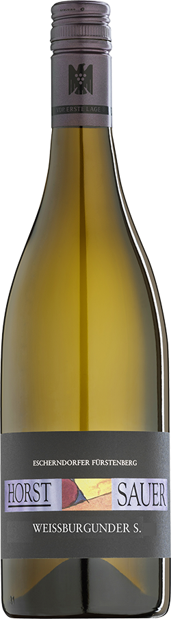 Horst Sauer Weißer Burgunder S Escherndorfer Fürstenberg 2018 - Lobenbergs Gute Weine