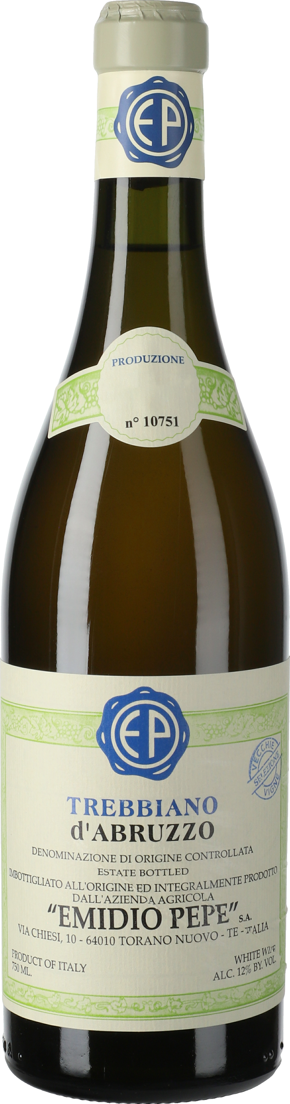 Emidio Pepe: Trebbiano d'Abruzzo 2022 - Lobenbergs