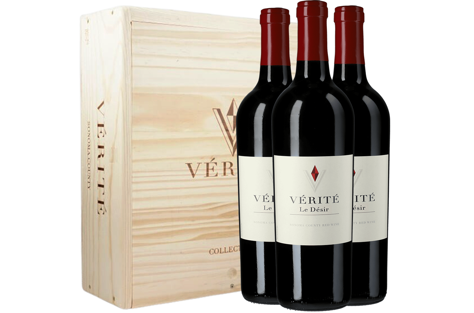 Verite Winery Sammlerbox: Le Désir 2012 - 2015 - 2019 - Lobenbergs Gute ...