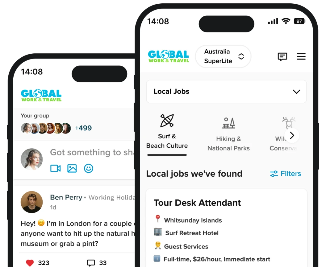 Global Work & Travel - Be more than a tourist.