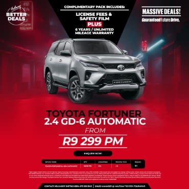 Toyota Cars, Bakkies, SUVs & Hybrids | Halfway Toyota Fourways