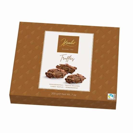 Belgian chocolate pralines - Flake truffle milk chocolate Hamlet 200 g