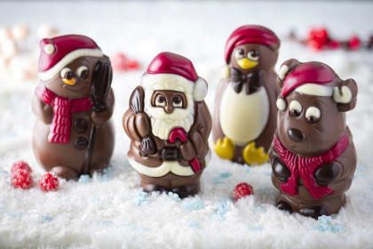 Belgian chocolate pralines - HOLLOW CHOCOLATE FIGURES
