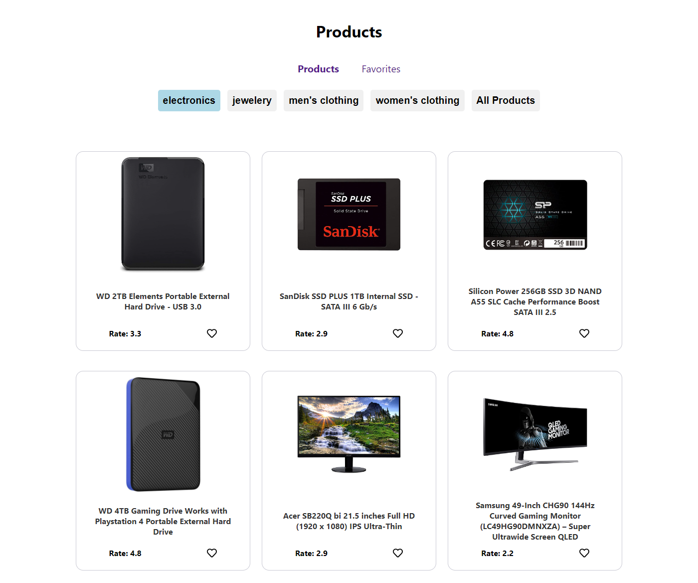 GitHub - HebaMak/simple-ecommerce: simple eCommerce React.js Project