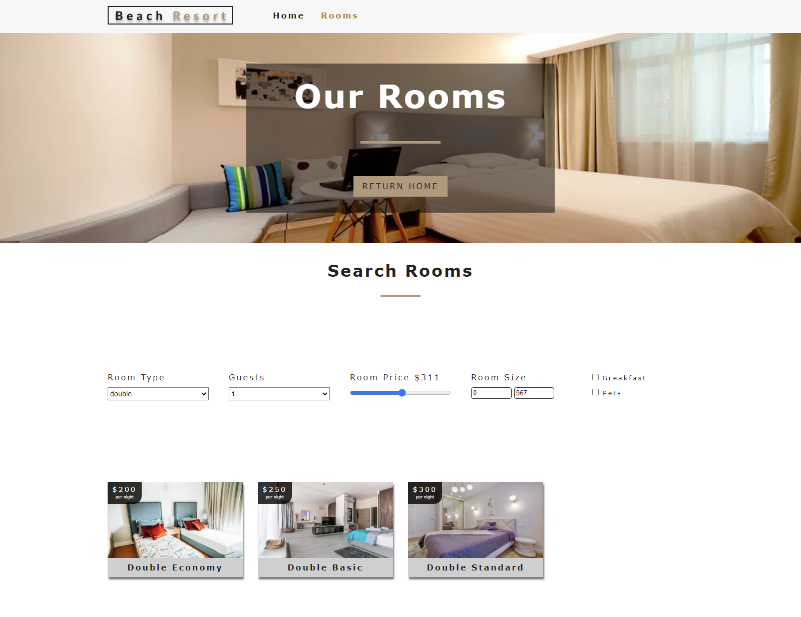 GitHub - HebaMak/Beach-Resort: React.js App