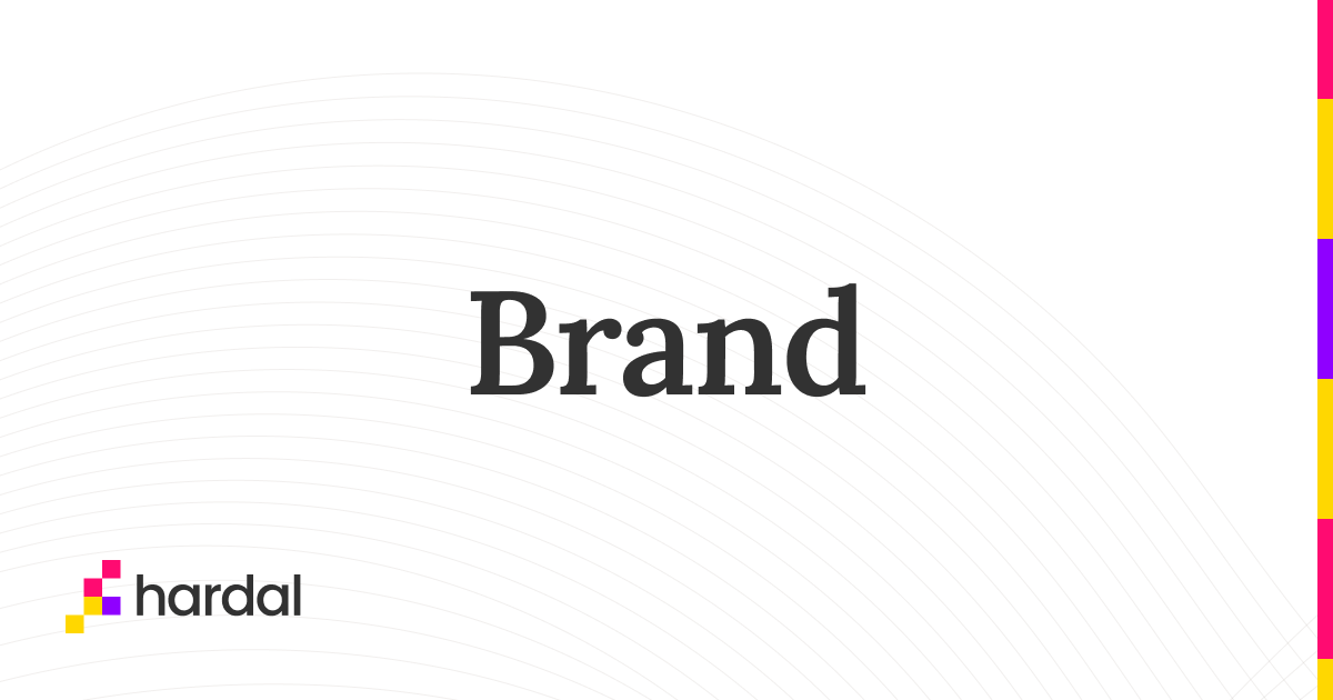 Brand Guidelines & Assets | Hardal