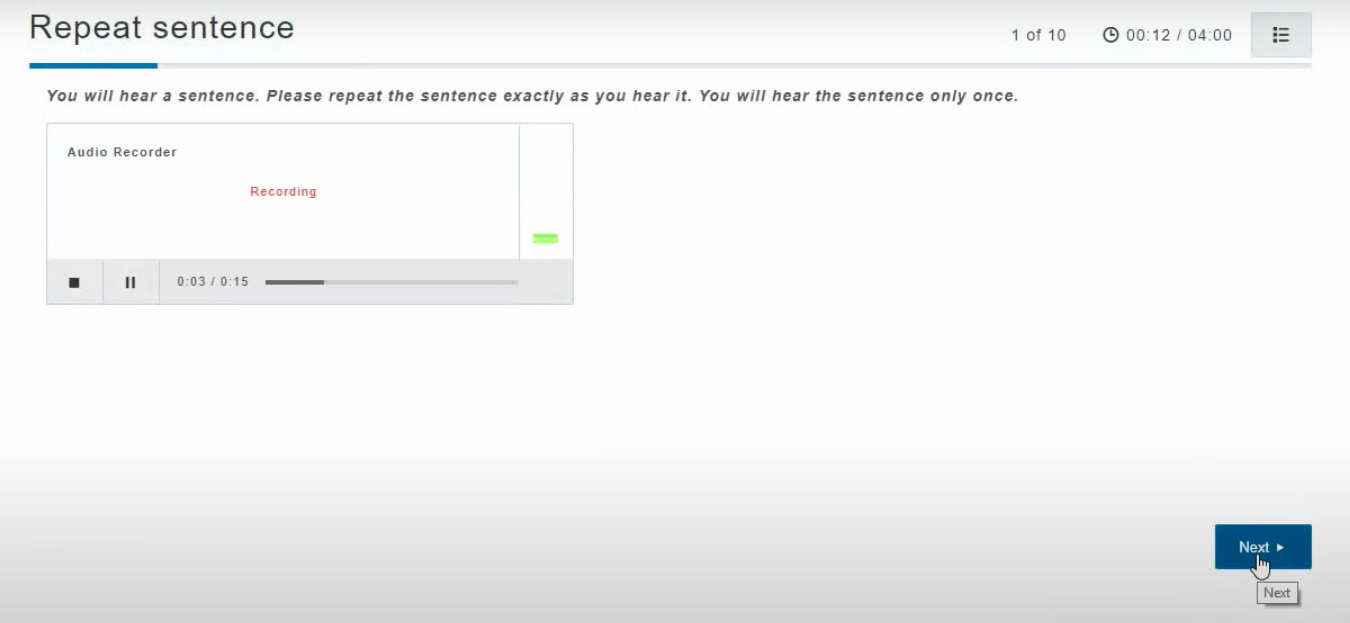 Expert Advice on PTE Speaking Repeat Sentence Questions