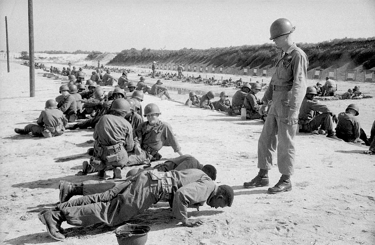 Army Draftee / Korean War - Harold Feinstein Archive