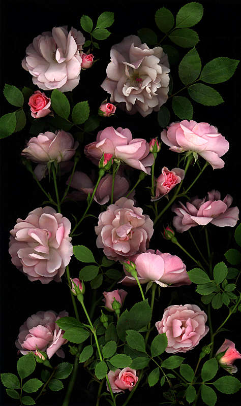 Color Scanography Botanicals - Harold Feinstein Archive