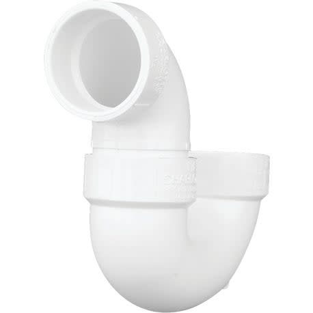 Charlotte Pipe 1-1/2 In. White PVC P-Trap | Hartville Hardware