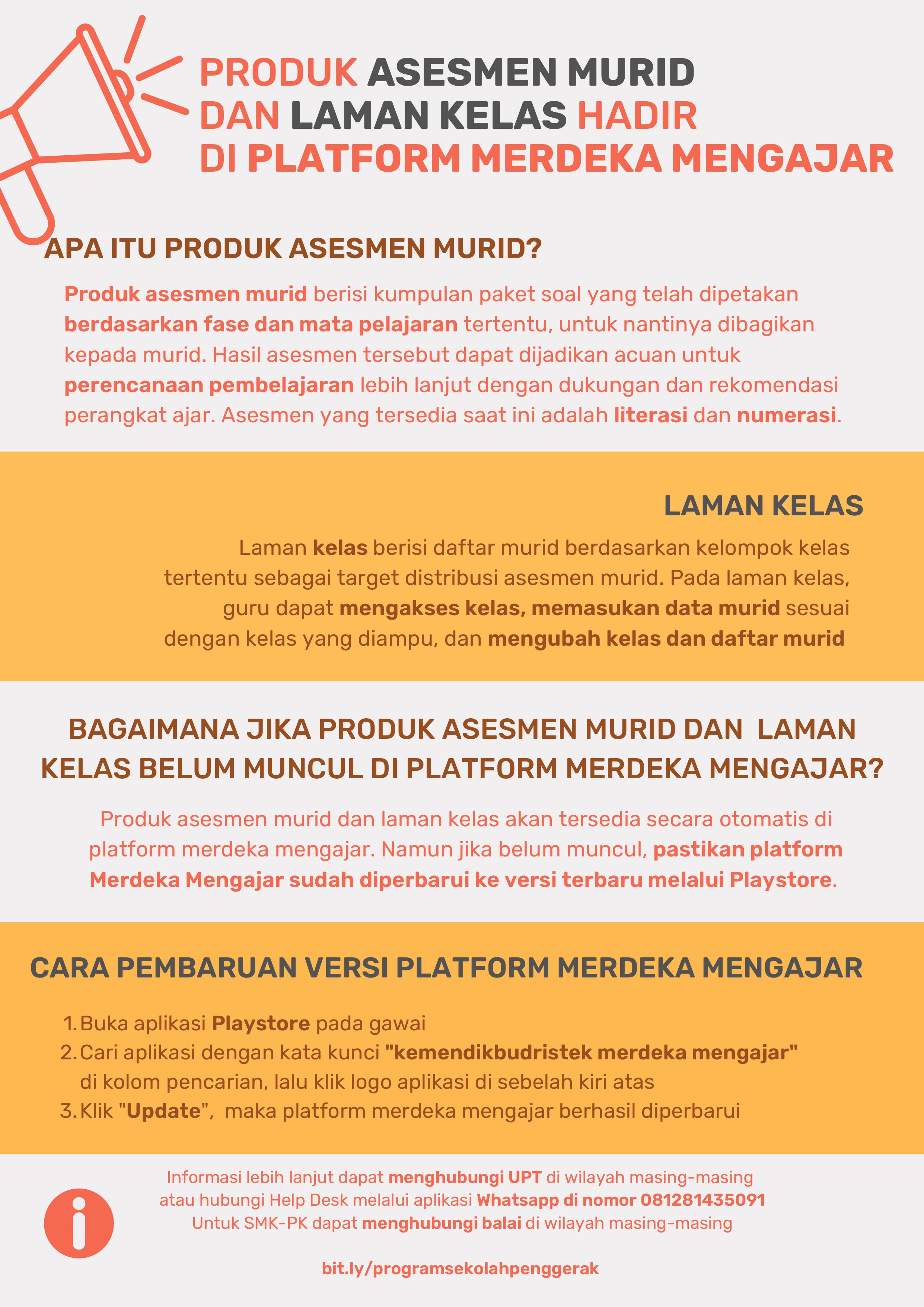 Infografik Merdeka Belajar – Pembelajaran Paradigma Baru