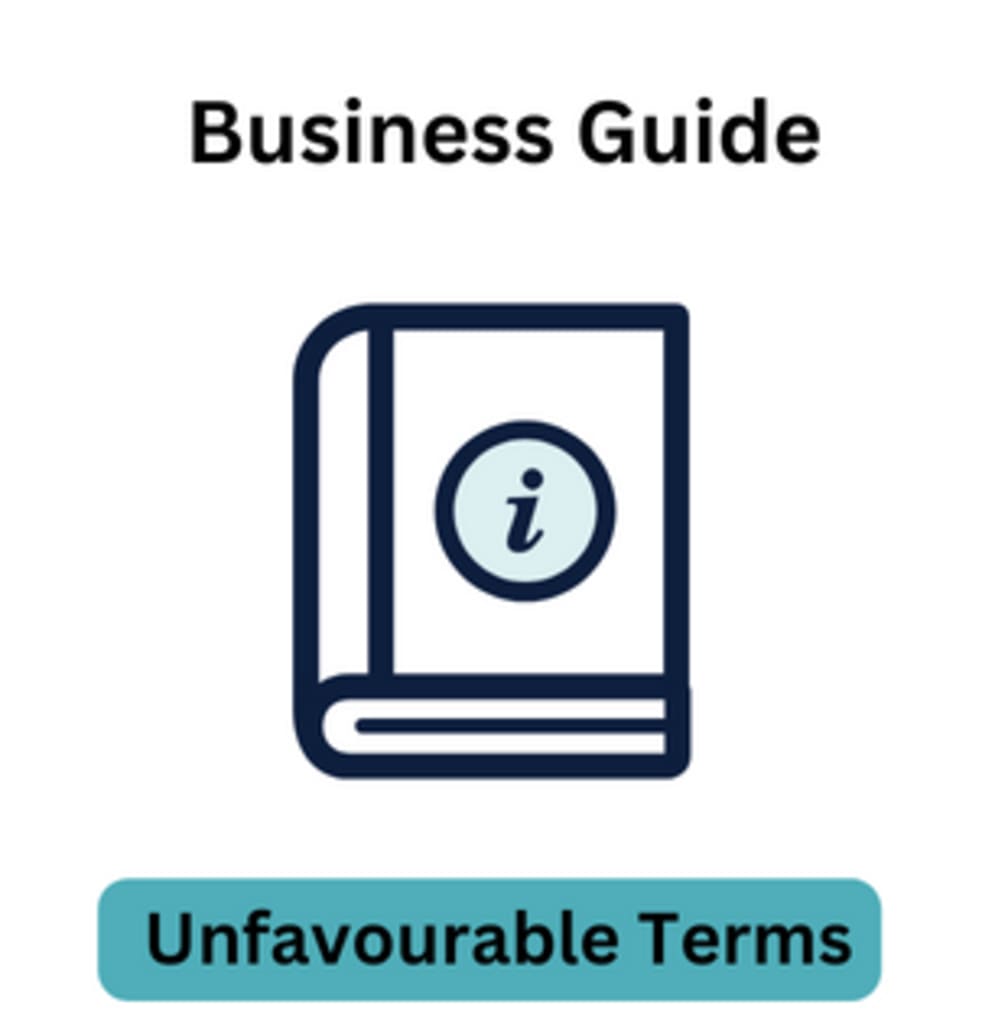 Guide To Managing Unfavourable Contract Terms
