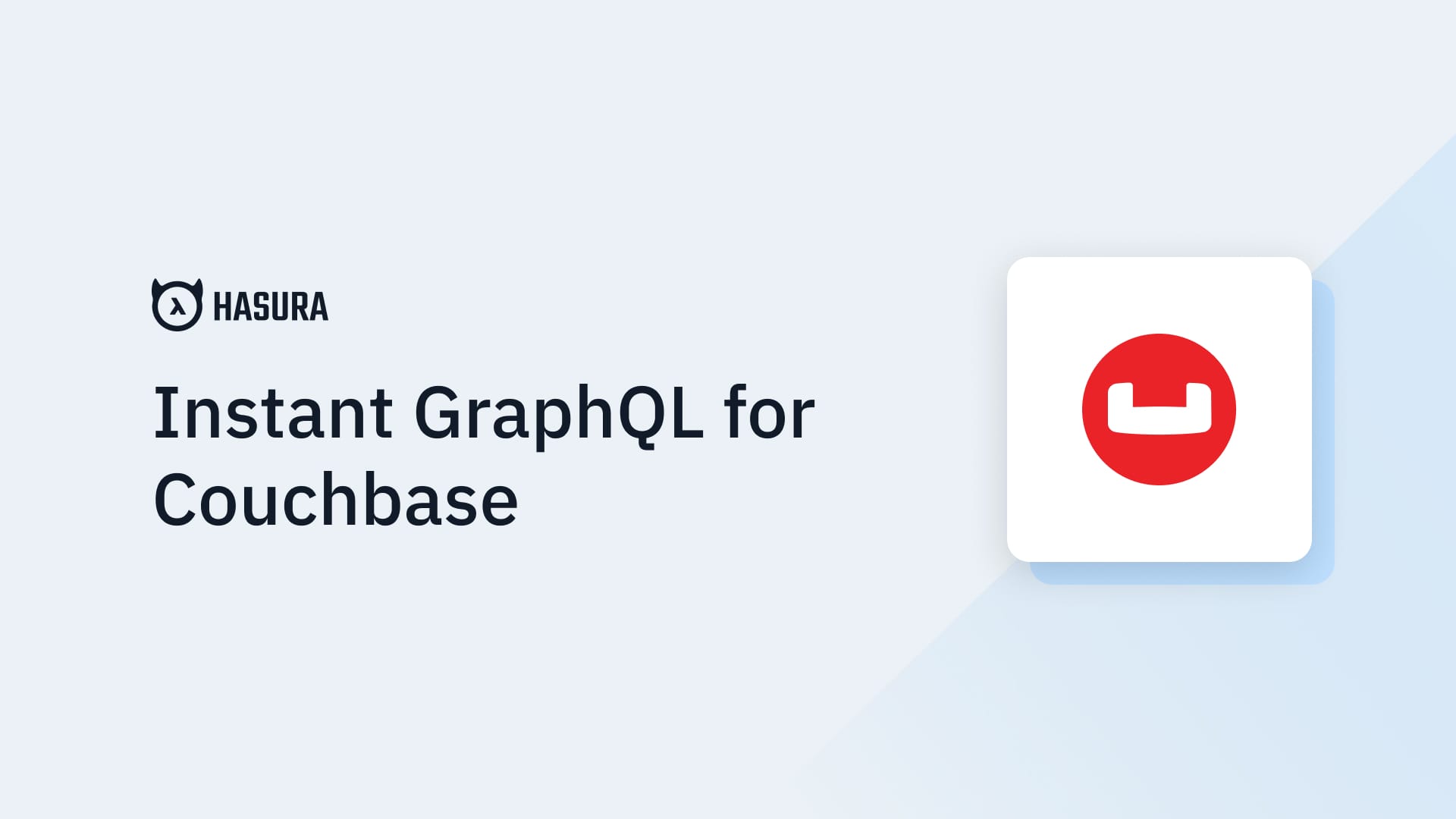 Instant Realtime GraphQL APIs on Couchbase - Hasura