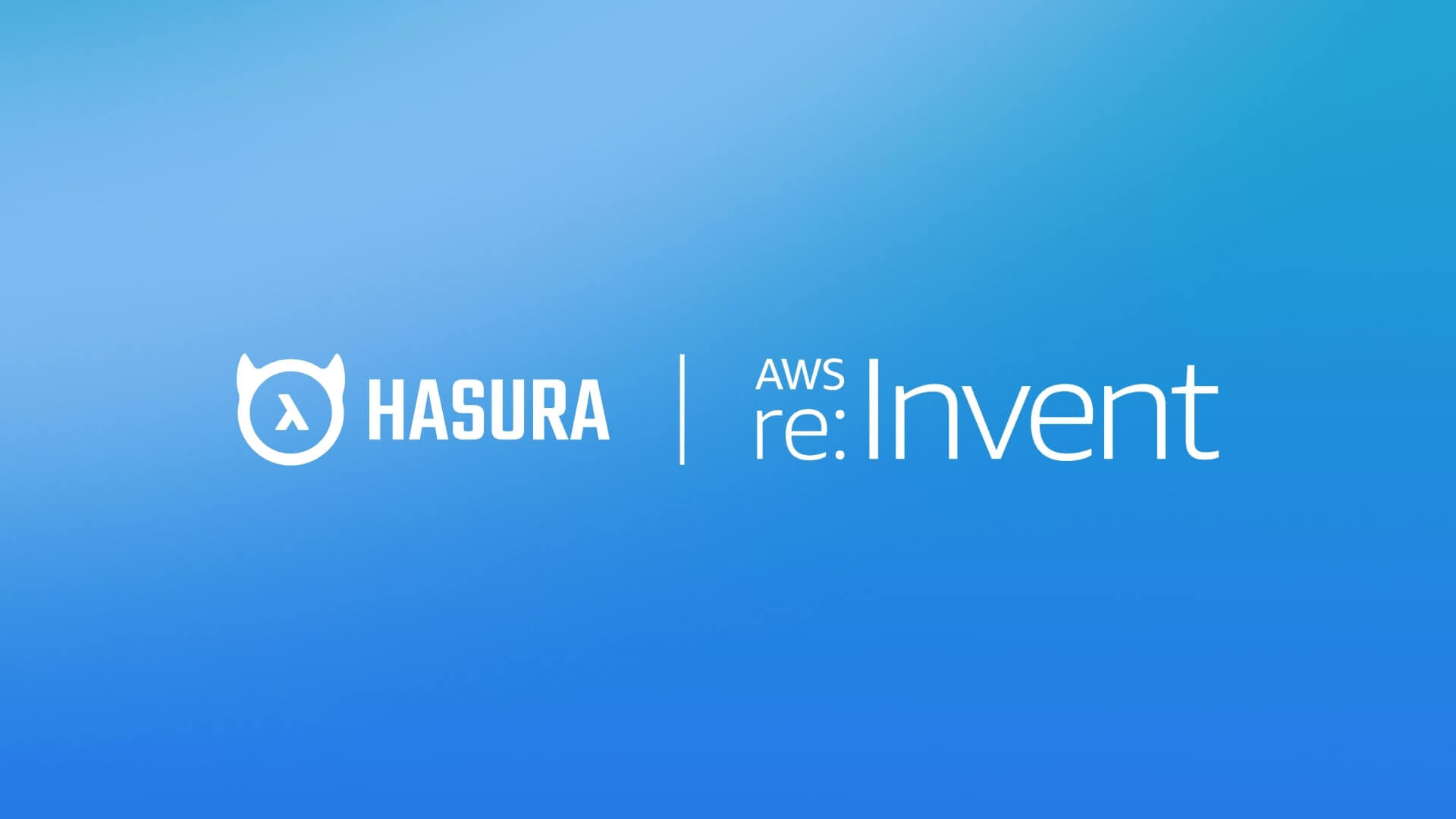 Hasura at AWS re:Invent
