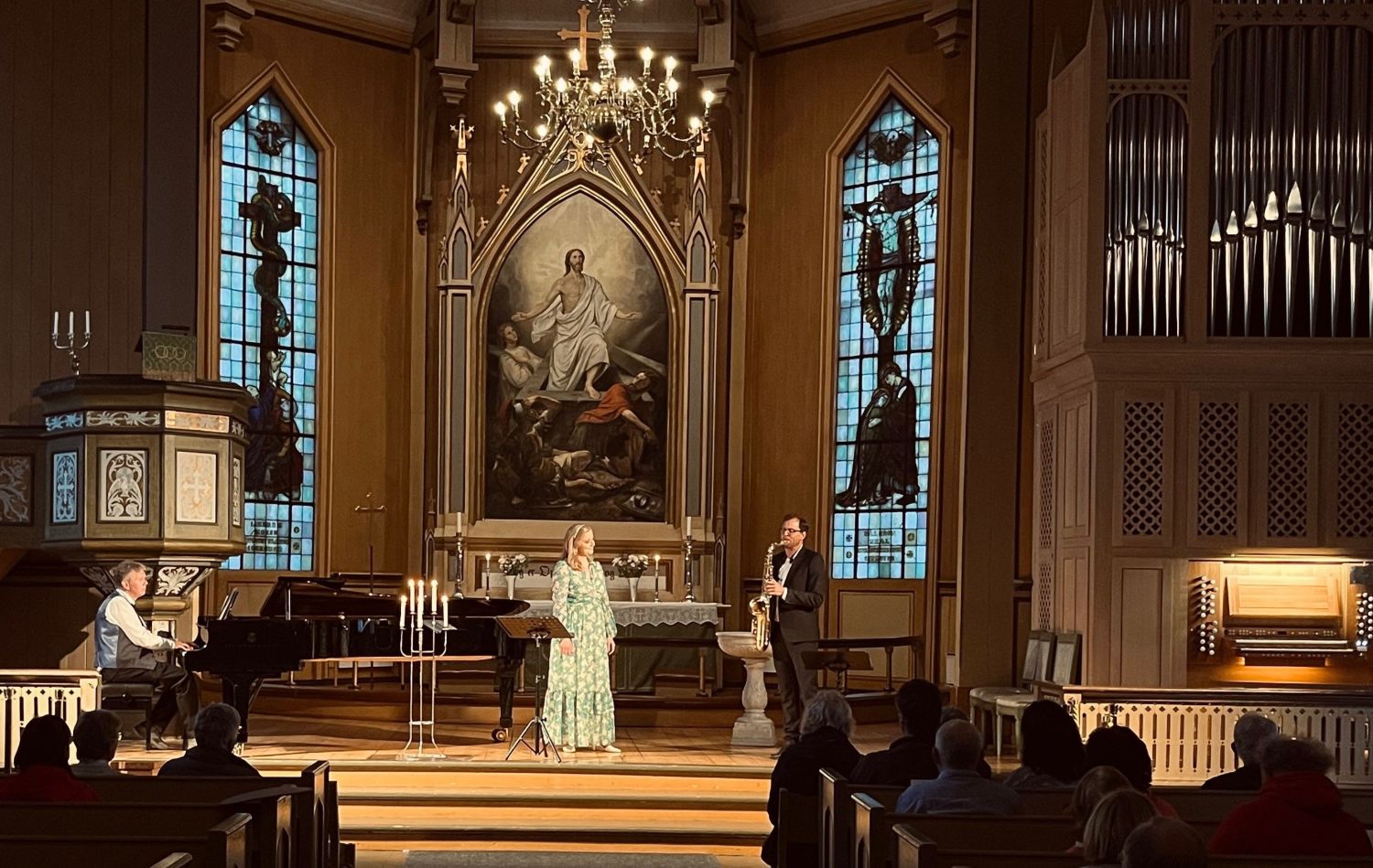 Midnight Concert at Tromsø Cathedral - Havila Voyages