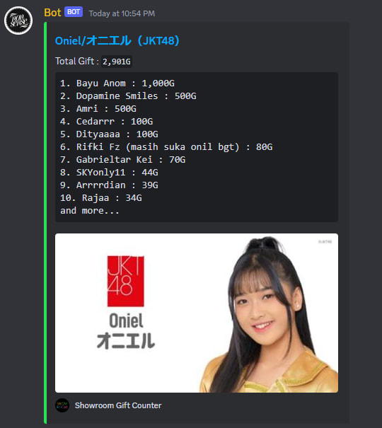 GitHub - ikhbaldwiyan/showroom-discord-notif
