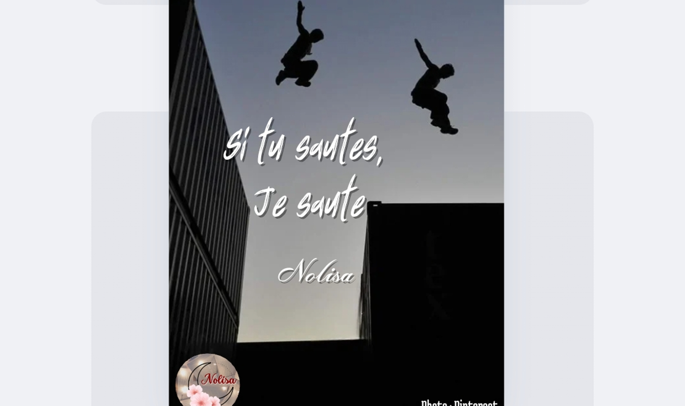 Si tu sautes, je saute - Fyctia