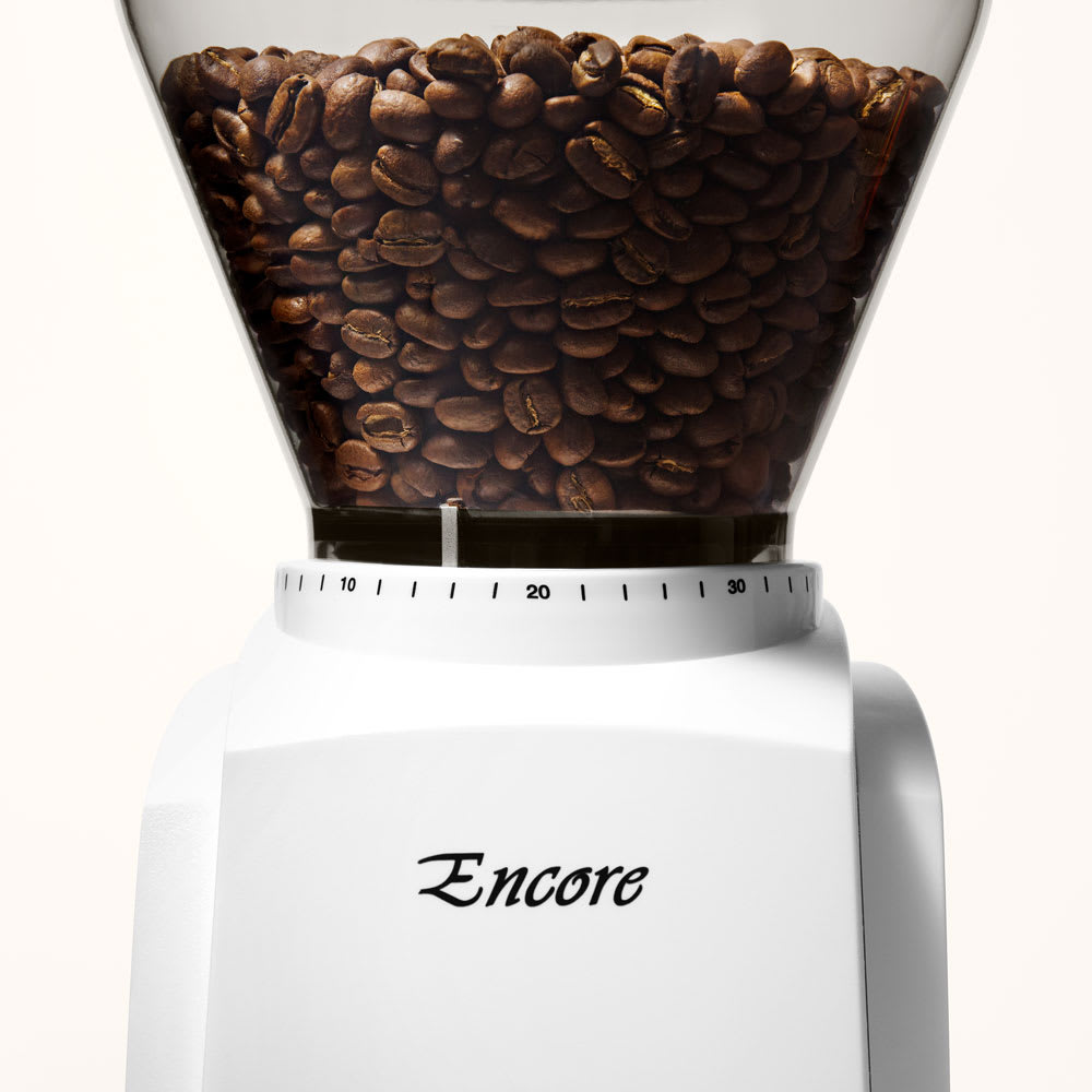 Baratza Encore Grinder in Black on Counter