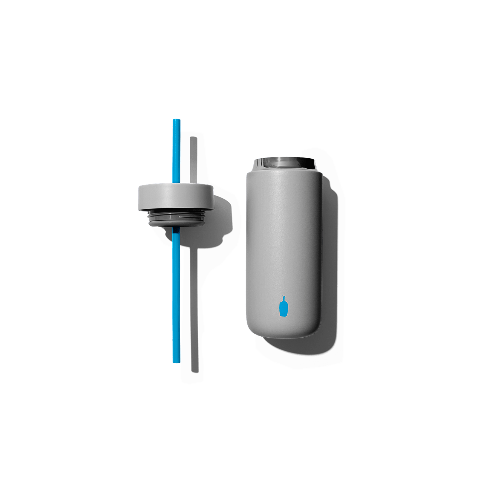 Fellow Carter Cold Tumbler, 16 oz in Fog Grey | Blue Bottle Coffee
