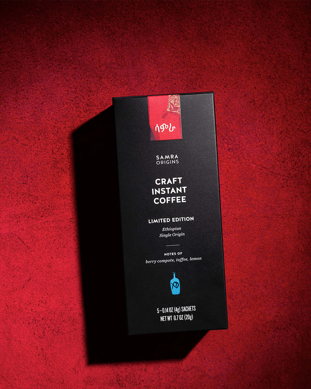 Samra Origins Craft Instant Coffee single serve sachets