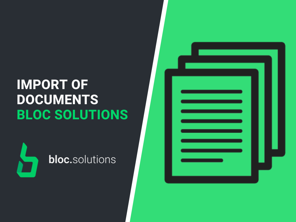 Import of documents
