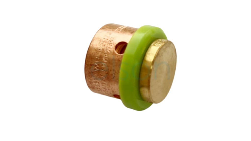 EPS Crimp Lead Free Dual End Cap 16mm