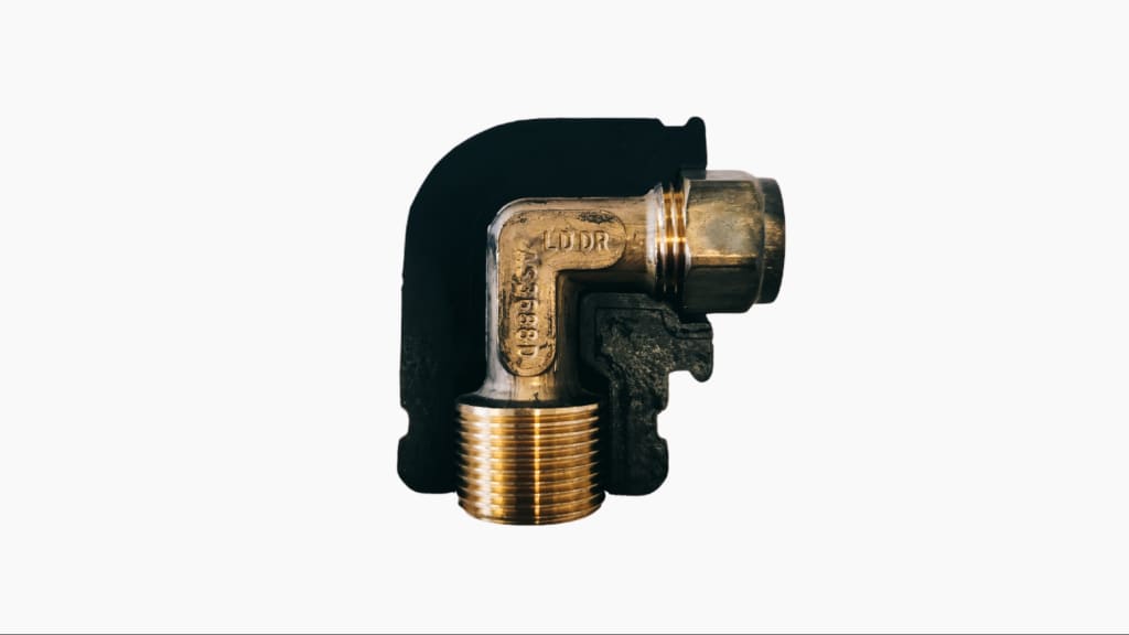 Copper Comp Elbow 20MI x 15C Insulated