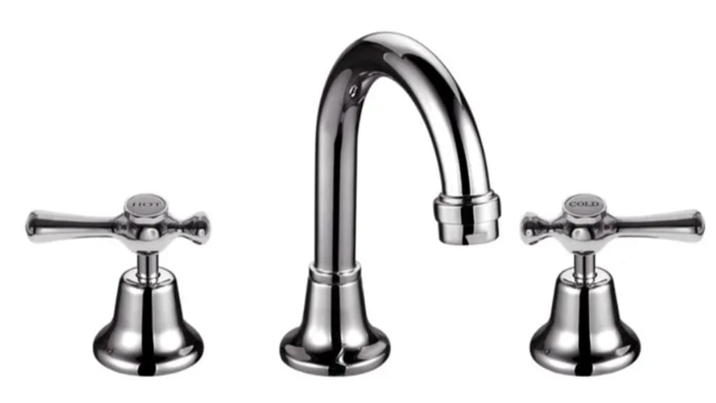 Easy Clean Lever Basin Set C/Disc A/V C/P