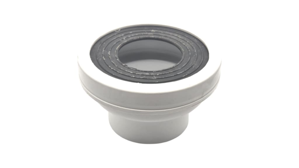 Pan Collar 100mm Straight (No Offset)