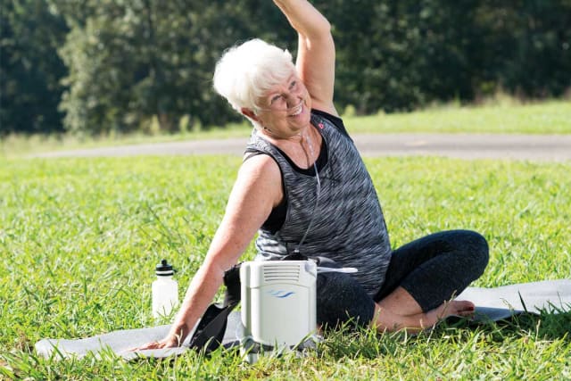 Caire FreeStyle Comfort portable oxygen concentrator