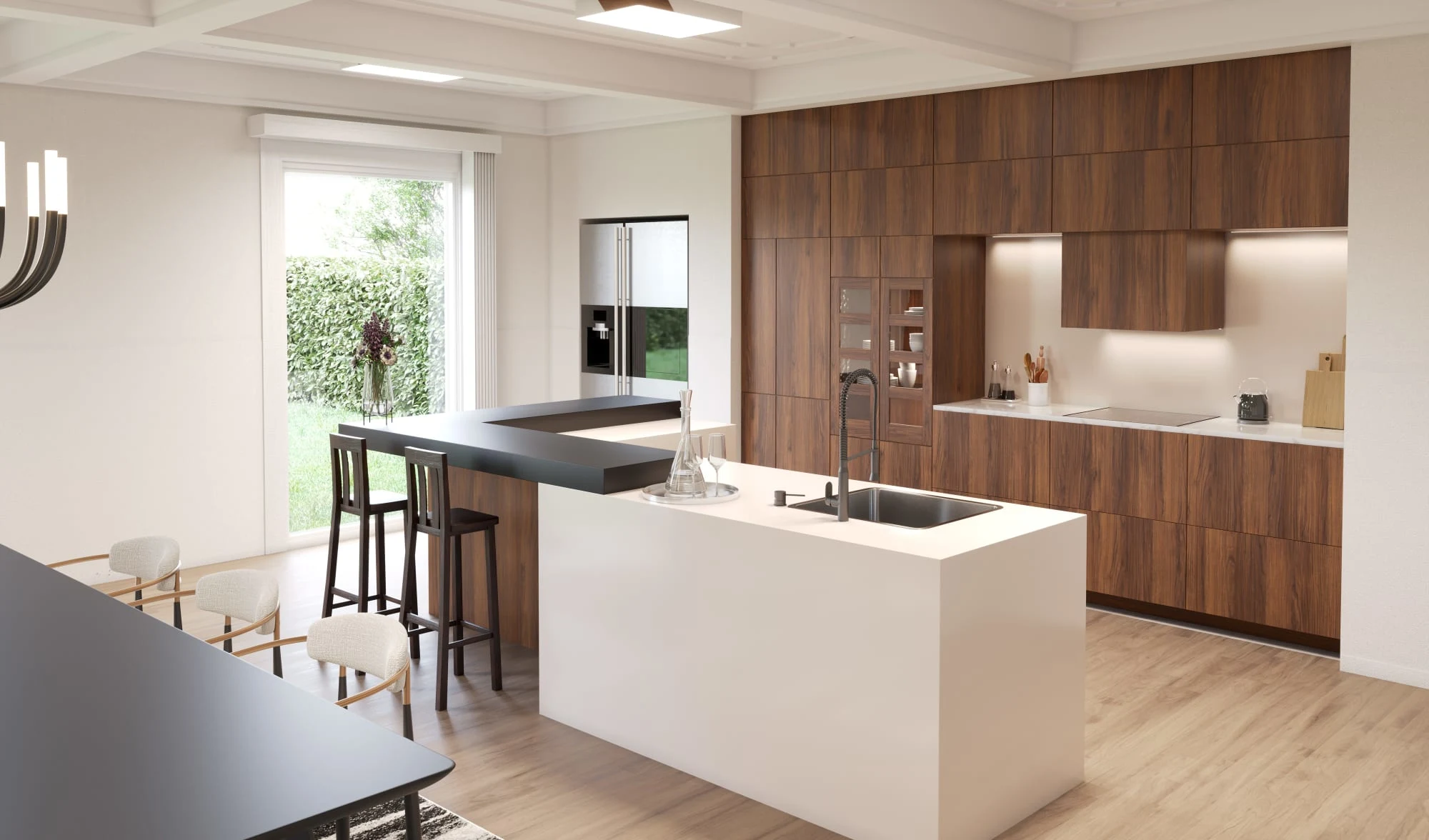 Brown Warmia Walnut (ST19) - DesignOneSource