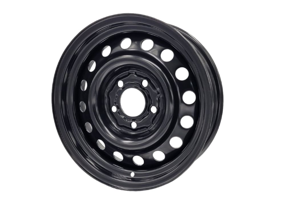 15X4.5 BLACK FORD INTERCEPTOR STEEL WHEEL 5-114.3
