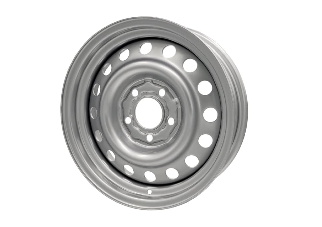 15X4.5 SILVER FORD INTERCEPTOR STEEL WHEEL 5-114.3