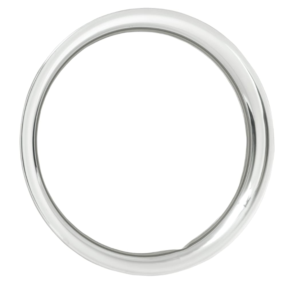 14" TO LIP STAINLESS STEEL TRIM RING HIGHLY POLISHED